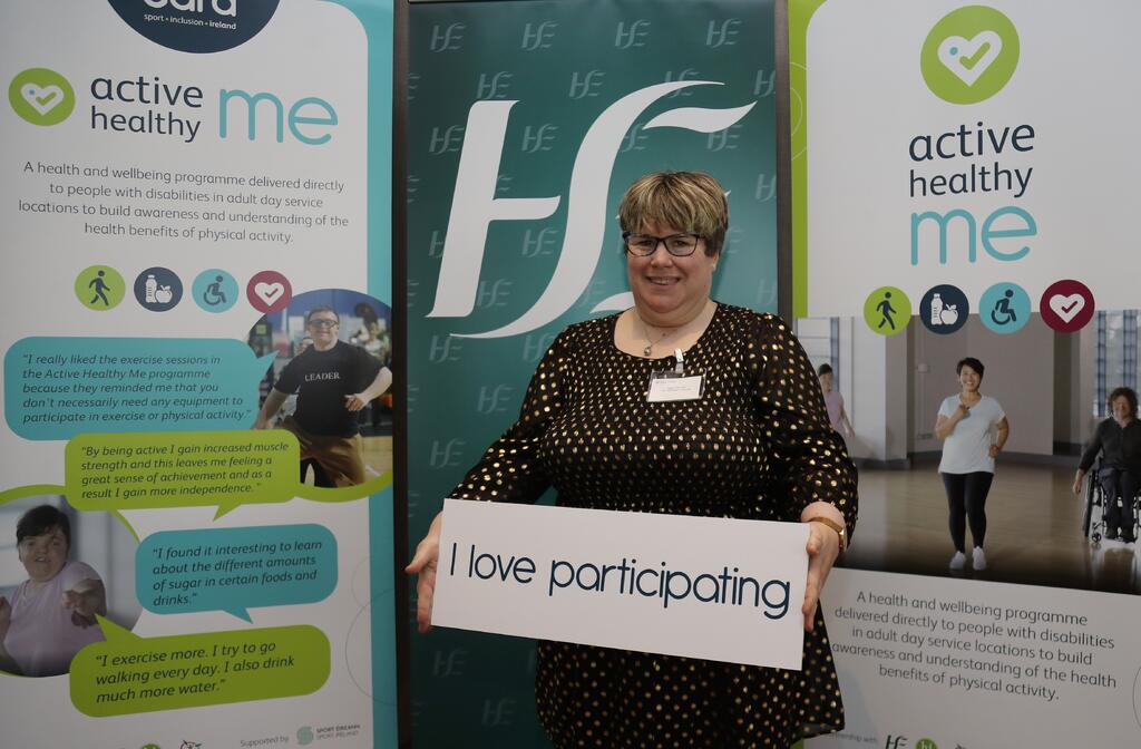 Well Done Lynn - Launching Active Healthy Me Programme | St. Michael's ...