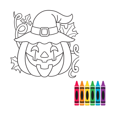 Halloween Colouring Sheet | SMH Activity Hub