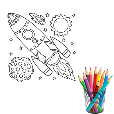 Colouring Page Generator | SMH Activity Hub
