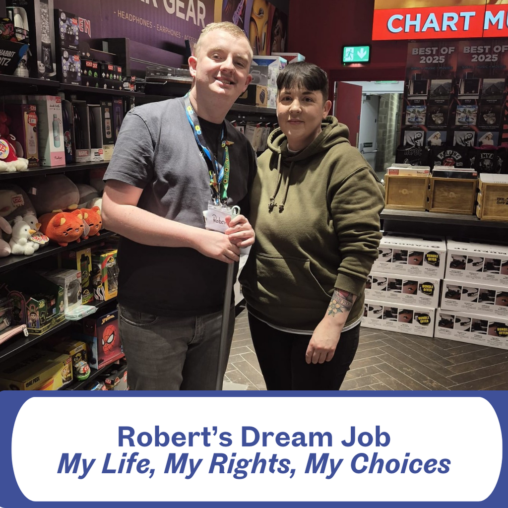Robert Begins His Dream Role at Golden Discs, Swords Pavilions | St ...