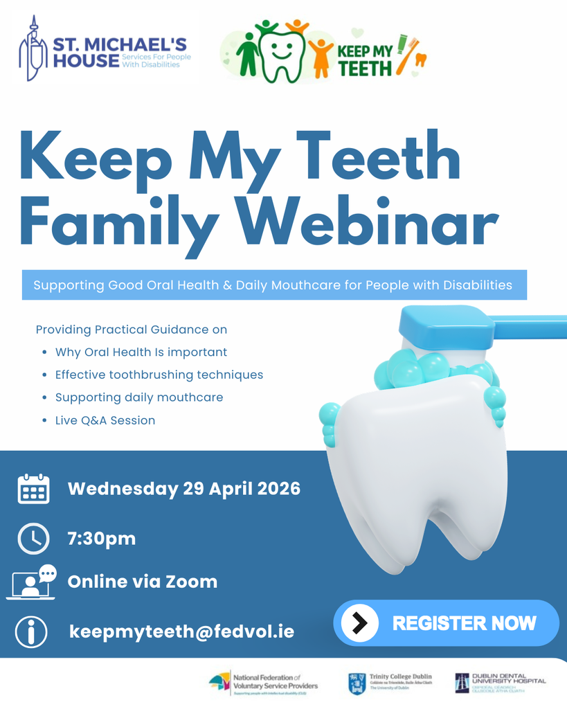 Keep My Teeth Webinar to Support Families and Carers | St. Michael's House